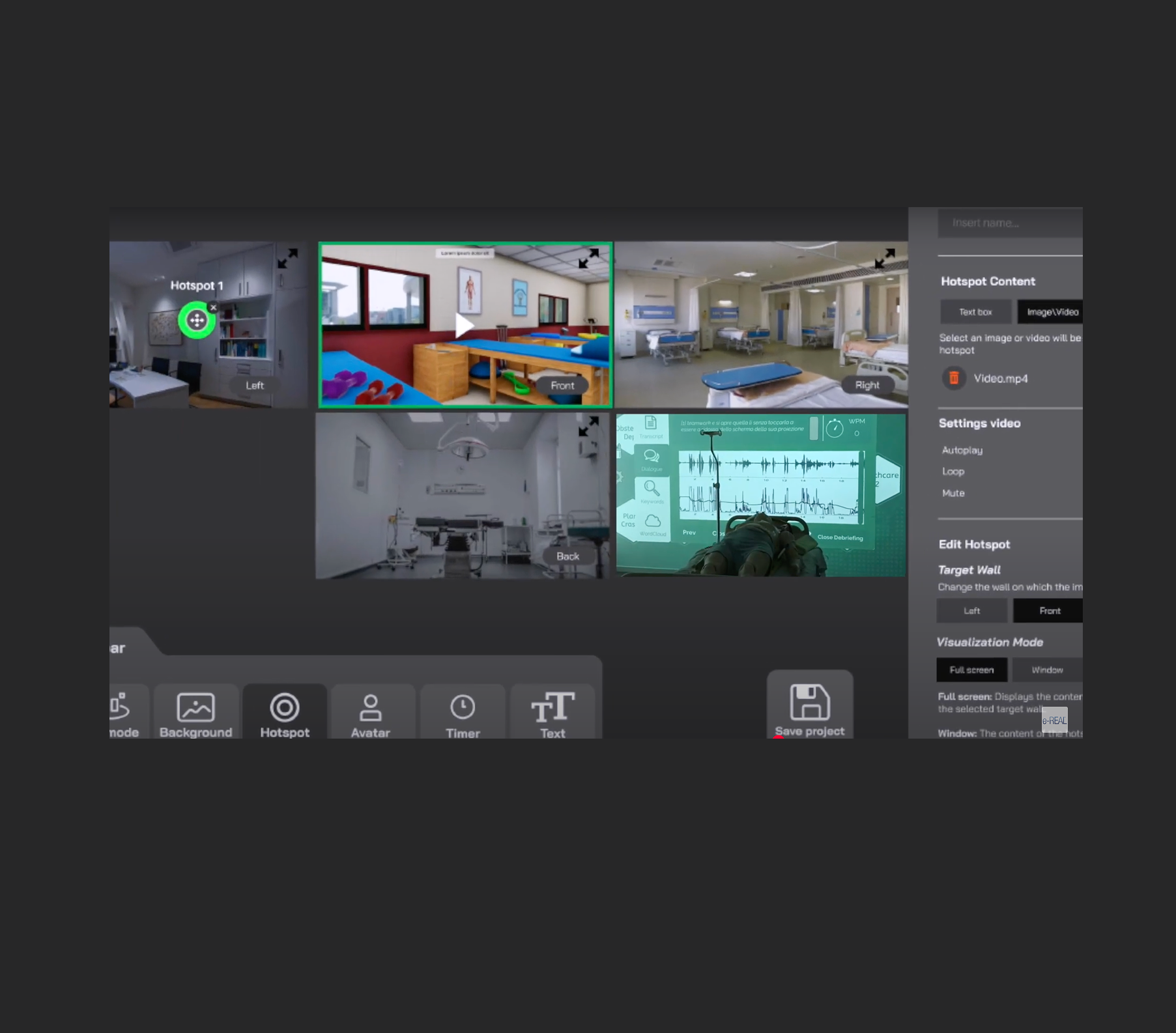 The e-REAL Editor for Medical Simulation - Logosnet